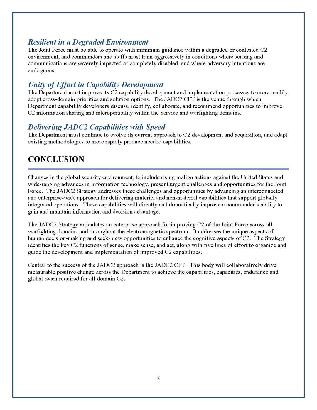 美国「联合全域指挥与控制 (JADC2)」战略发展最新总结报告，12页pdf - 知乎