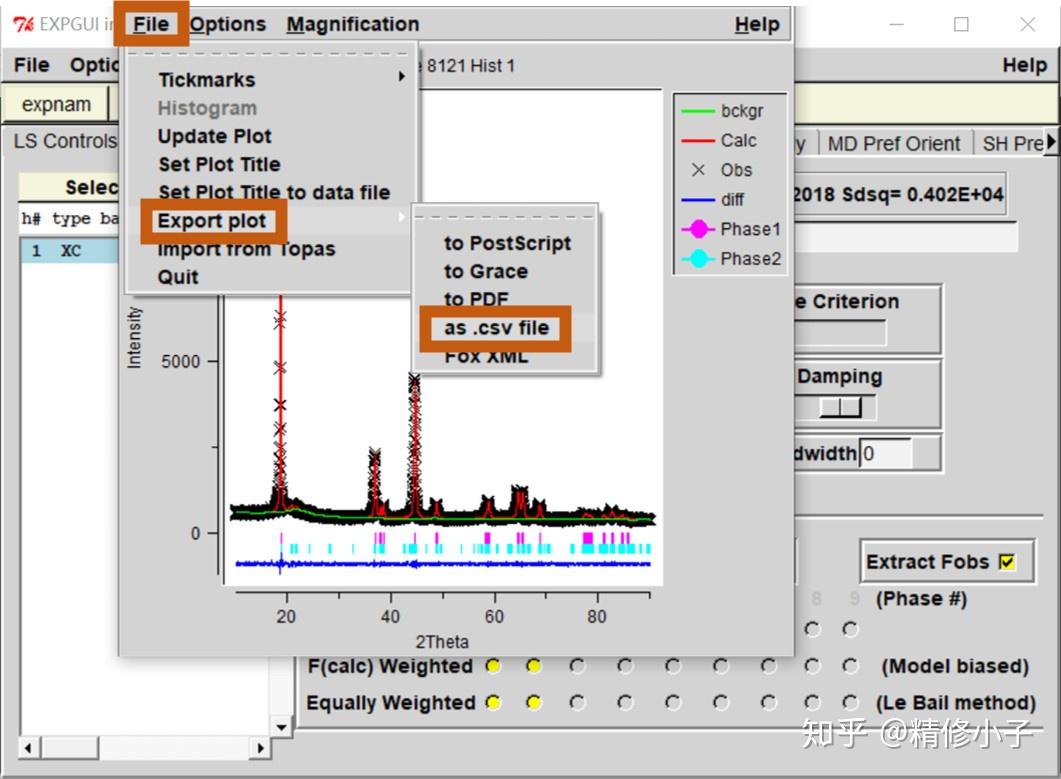 Cif文件及精修数据导出（Gsas） - 知乎