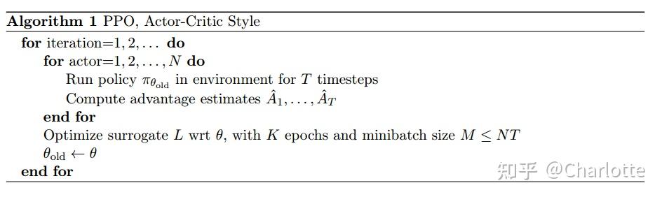 论文精读：Proximal Policy Optimization Algorithms近端策略优化算法 - 知乎