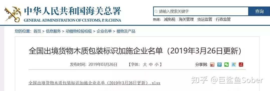 木质包装IPPC标识规定讲解 - 知乎