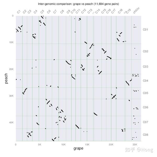 如何用MCScan(Python version).jcvi做出精美的基因组共线性图 - 知乎