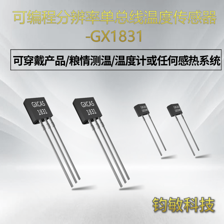 温度控/粮情测温/温度计等可编程单总线温度传感器-GX1831 - 知乎