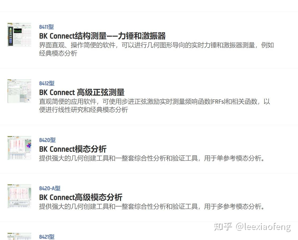 地面振动测试8411型 BK CONNECT结构测量——力锤和激振器 界面直观、操作简便的软件，可以进行几何图形导向的实时力锤和激振器测量 ...