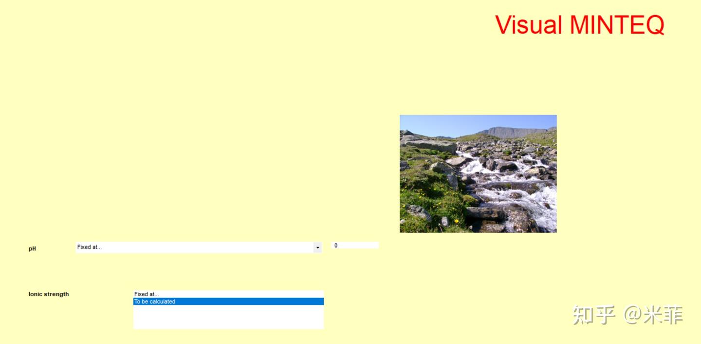 Visual MINTEQ学习分享 - 知乎
