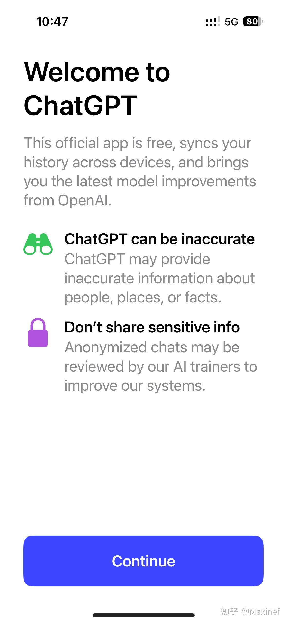 ChatGPT推出移动端应用程序啦！ - 知乎