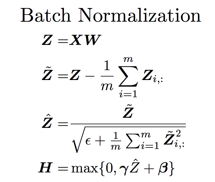 Batch Normalization深度学习第八章(二） - 知乎