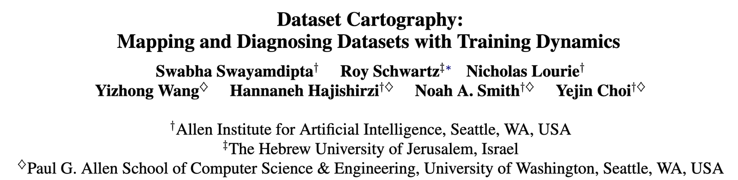 数据地图---使用Training Dynamics来映射和诊断数据集 - 知乎