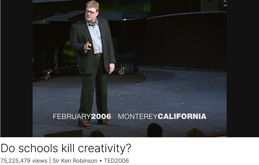 【TED2006】Sir Ken Robinson: Do schools kill creativity? 肯·罗宾逊爵士：学校扼杀创新力吗 ...