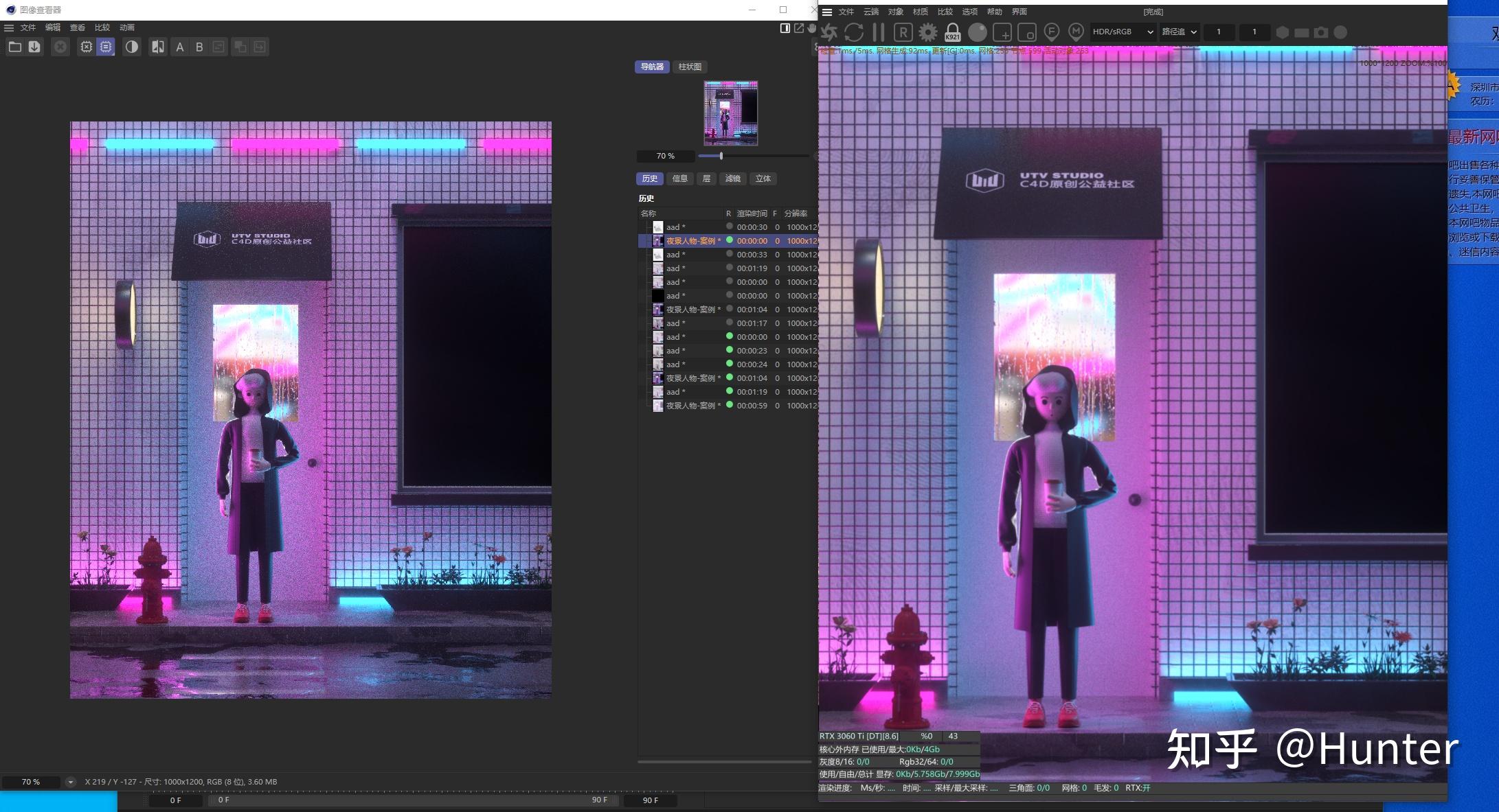OC预览和图片查看器渲染出来的图片亮度, 完全不一样! 求教 - 知乎
