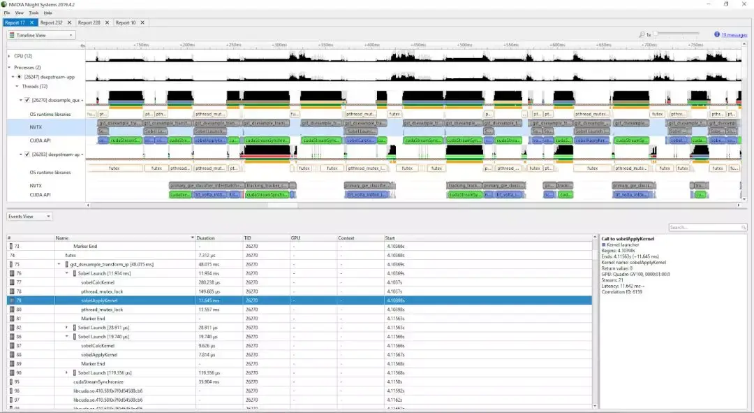 NVIDIA宣布推出Nsight Systems 2019.4 - 知乎