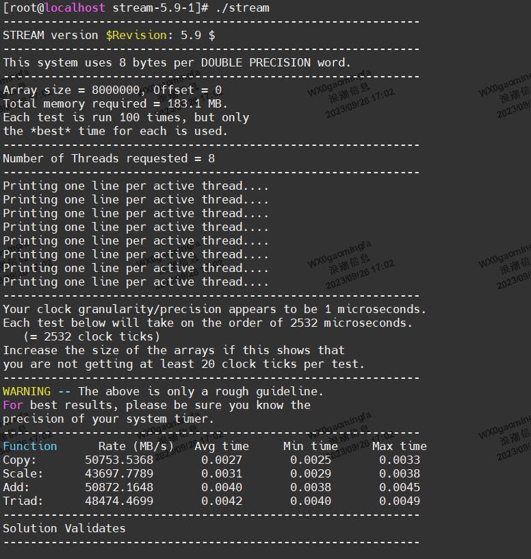 【浪潮信息KeyarchOS (KOS)】手把手教你用stream：内存带宽测试全流程解析 - 知乎