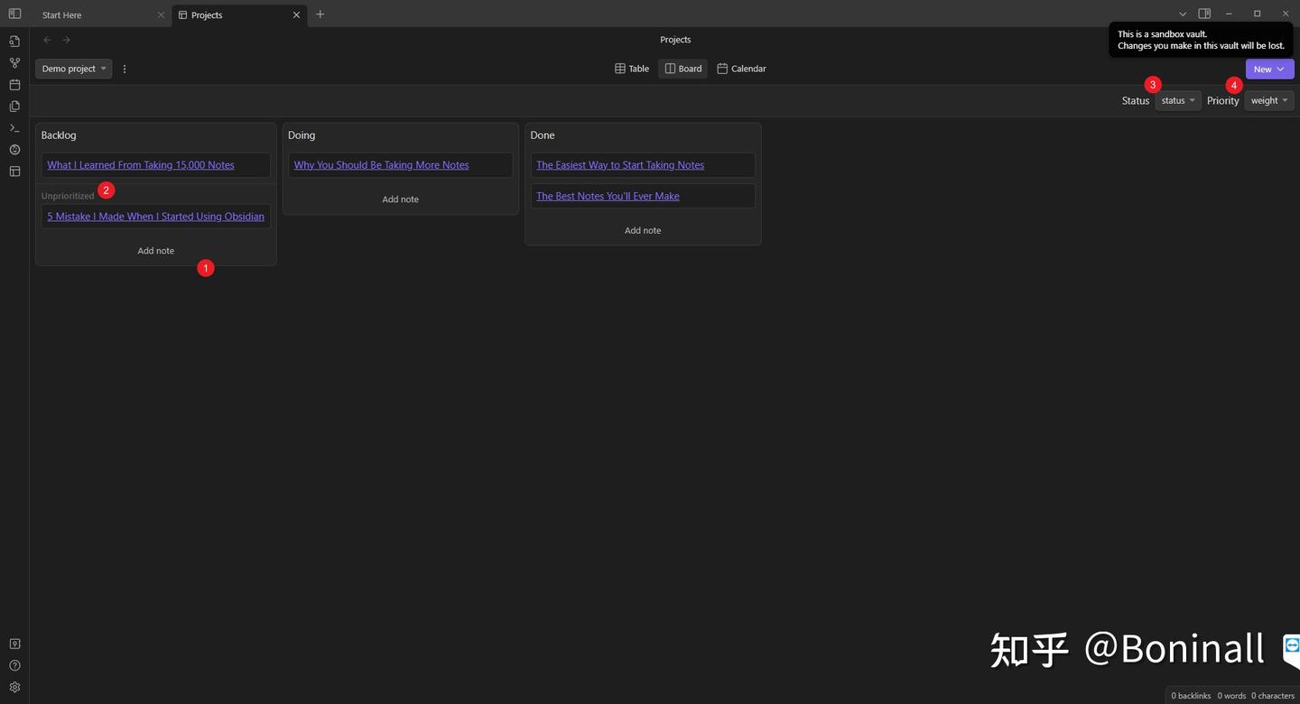 Obsidian 插件之 Obsidian Projects - 知乎