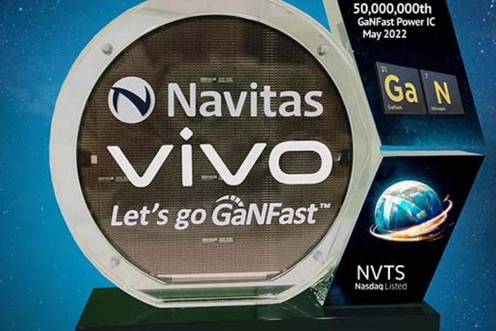 Navitas 与 Vivo 庆祝 5000 万次 GaN 出货量 - 知乎