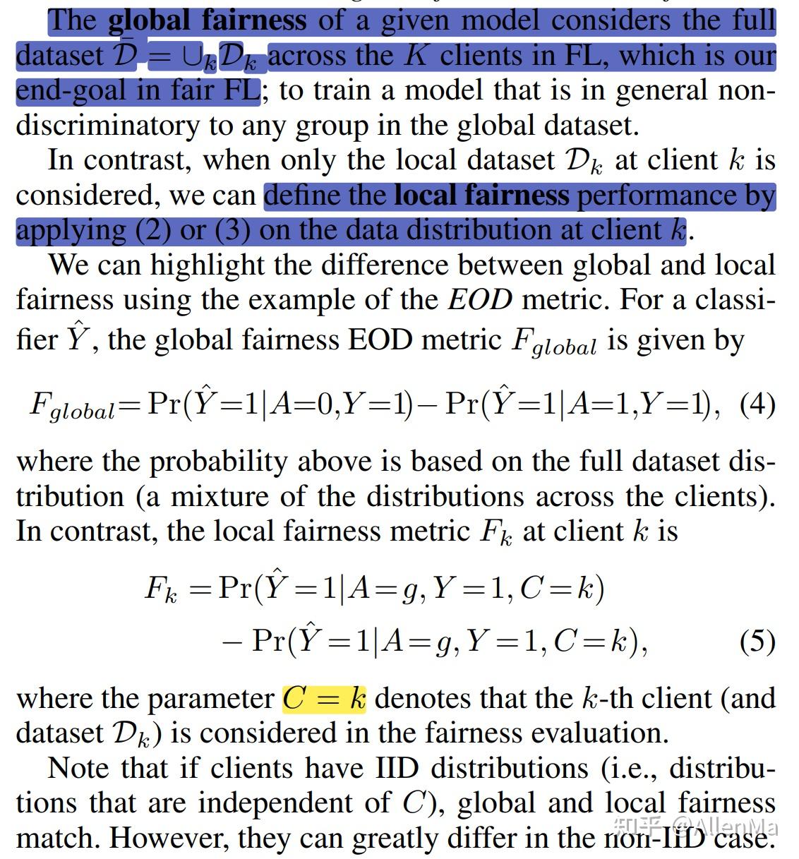 论文笔记--FairFed: Enabling Group Fairness in Federated Learning - 知乎