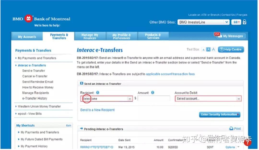 蒙特利尔安家手册——e-Transfer - 知乎