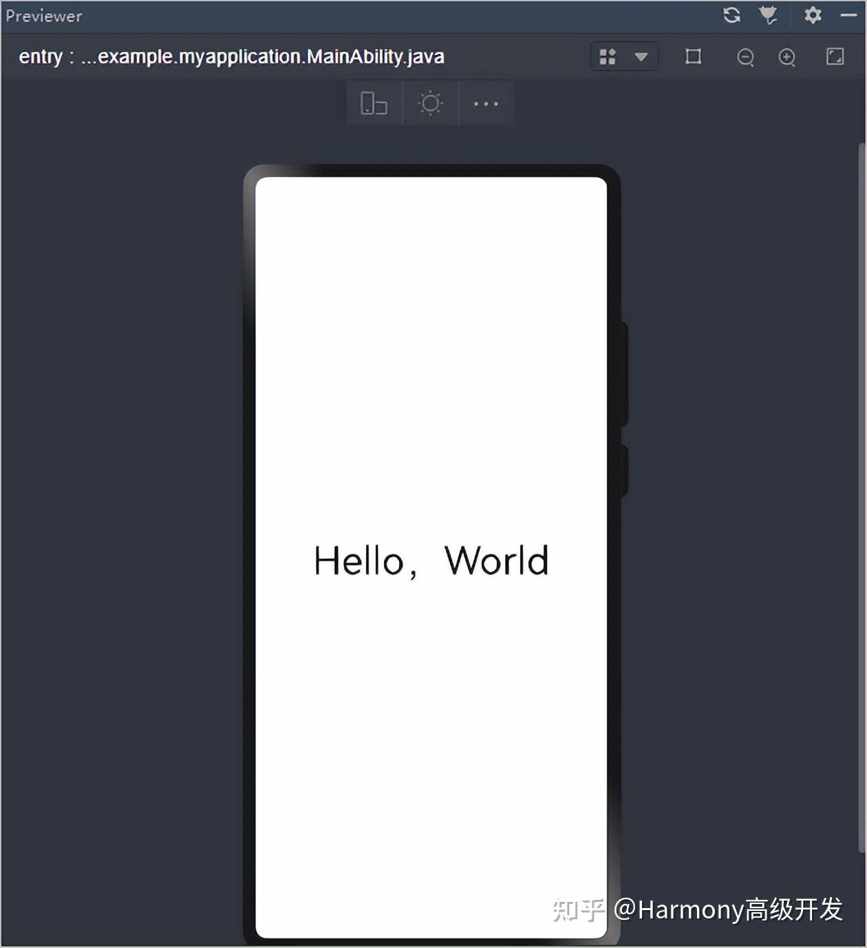 HarmonyOS—使用预览器查看应用/服务效果 - 知乎