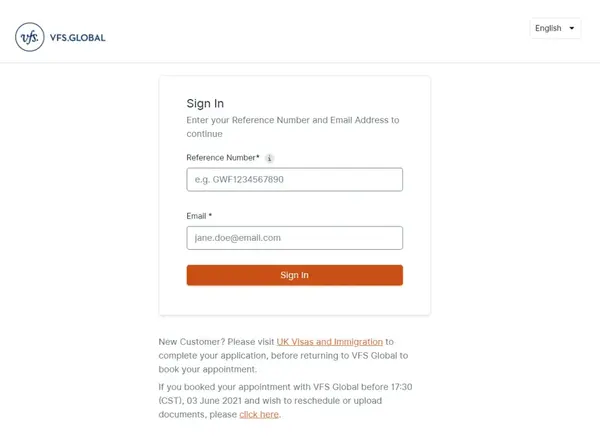 VFS Global系统预约英国签证中心操作详解2021版 - 知乎