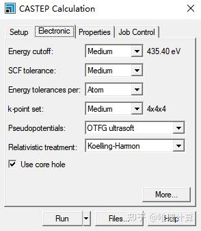 第一性原理||如何用CASTEP计算core level spectra - 知乎