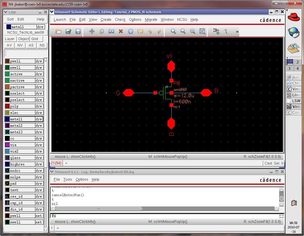布局和模拟PMOS和NMOS器件的IV曲线 - 知乎