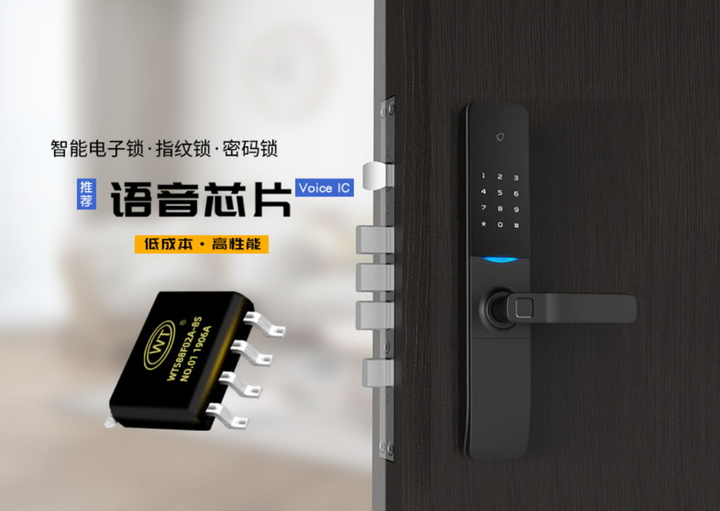 电子密码锁低成本Flash语音芯片方案 WT588F - 知乎