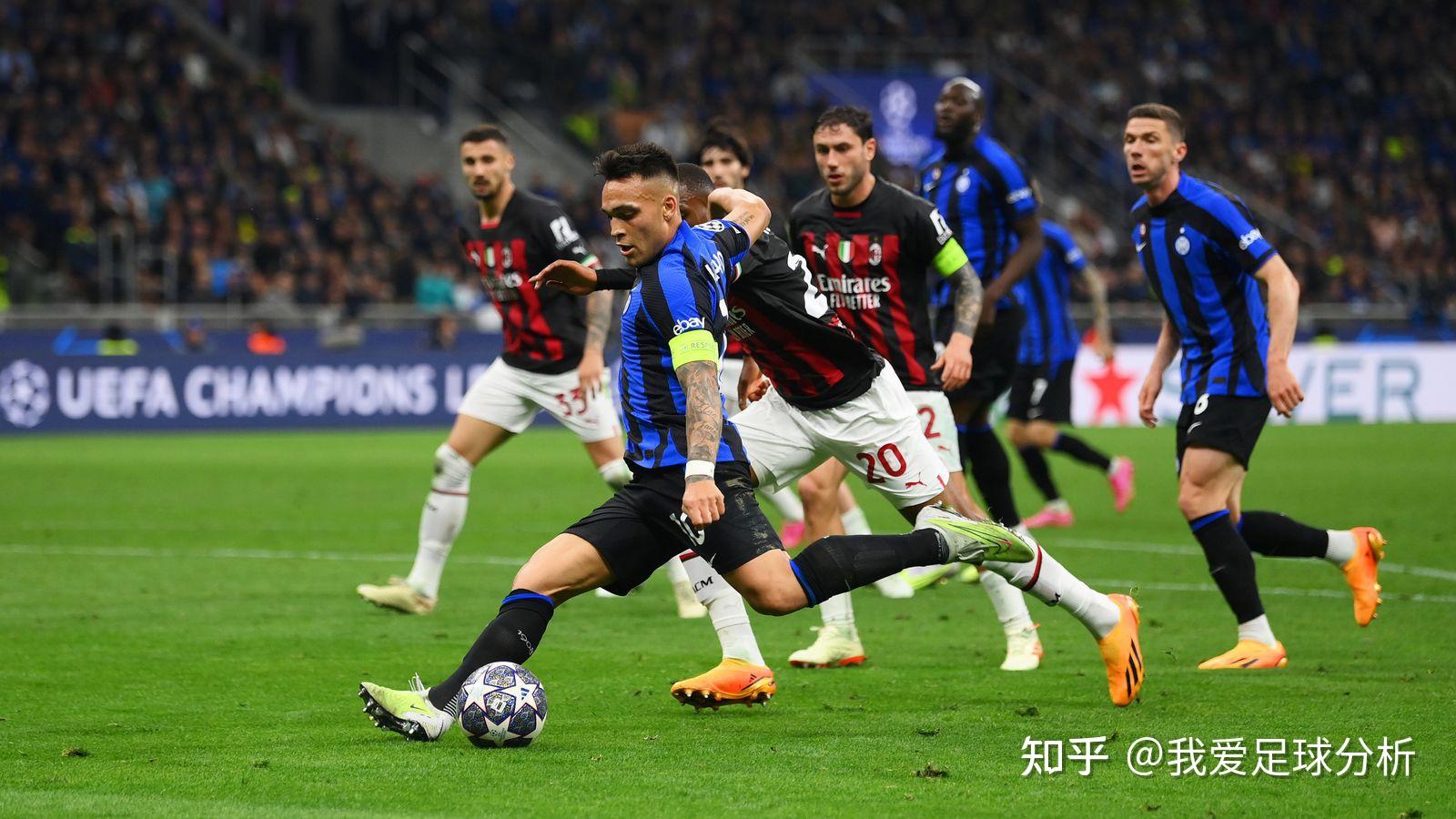 国际米兰3-0 AC米兰： 马丁内斯下半场的绝杀，国米进入欧冠决赛 - 知乎