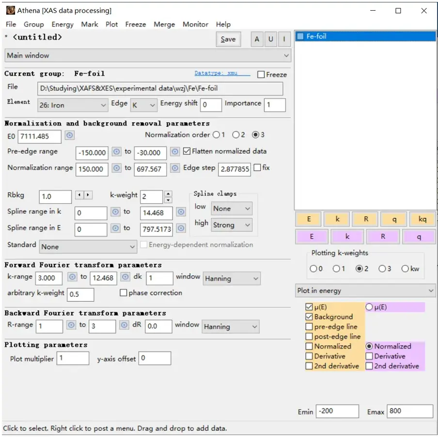 XAFS数据处理全流程 - 知乎
