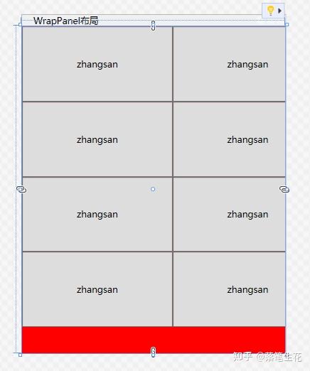 WPF布局控件之WrapPanel布局 - 知乎
