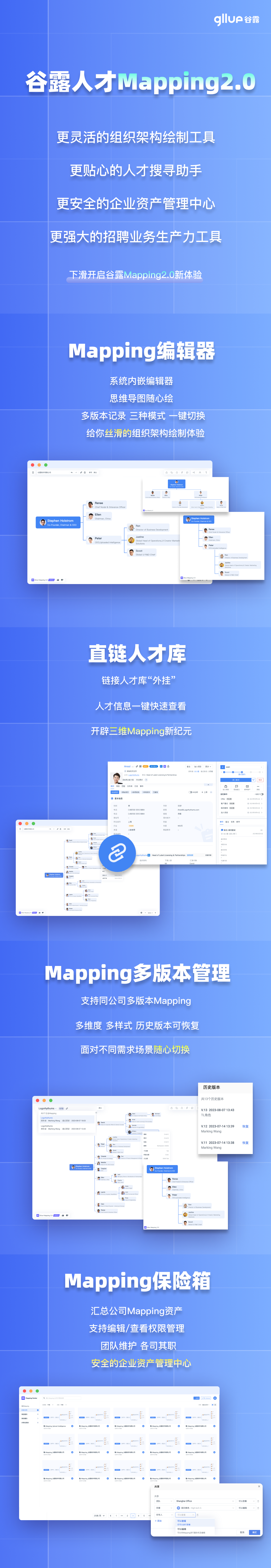 免费试用，组织架构直链人才库，谷露人才Mapping2.0绘制工具全新上线 - 知乎