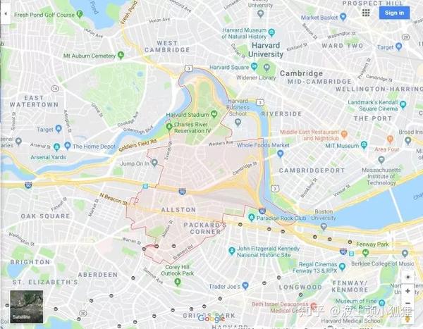 【干货】最全的波士顿租房区域介绍 （附2019价格参考和详细地图） - 知乎