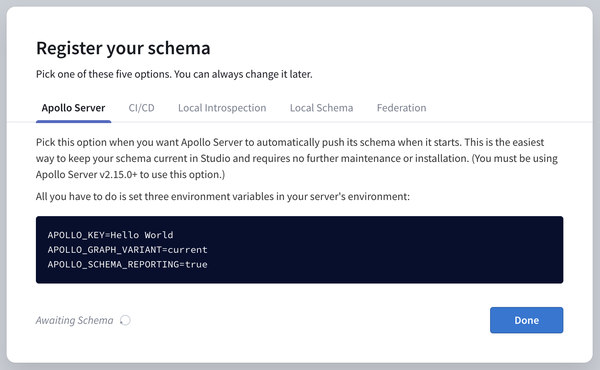 Apollo入门引导(五)：连接Apollo Studio - 知乎