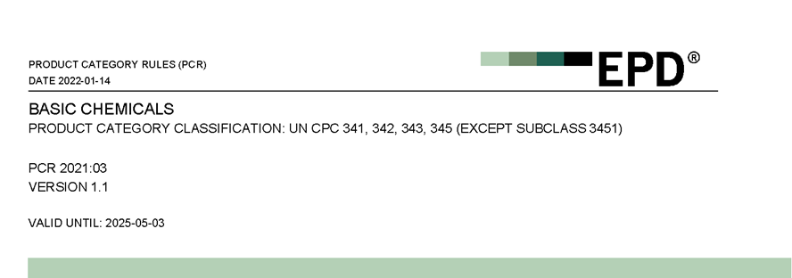 易碳大咖说 | 国际EPD体系PCR解读系列（第四期）：基础化学品 - 知乎