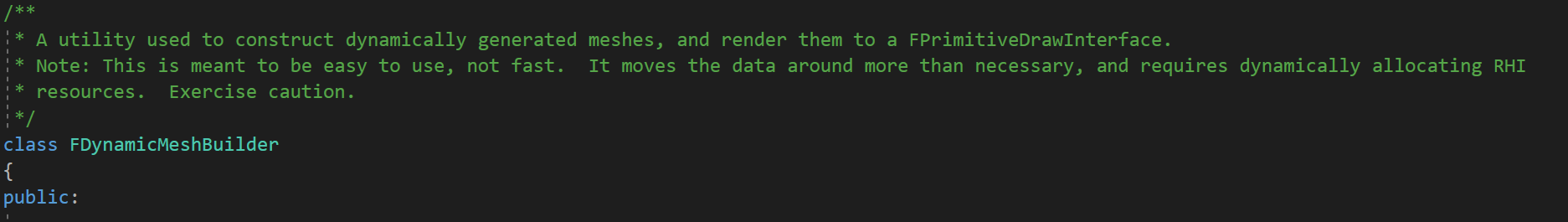 (UE5)运行时mesh生成与编辑 - 知乎