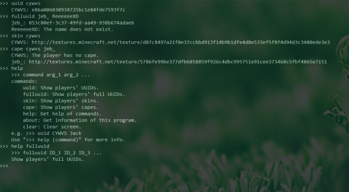 （Python）查询 Minecraft JE 正版账号 UUID、皮肤和披风的小程序 - 知乎