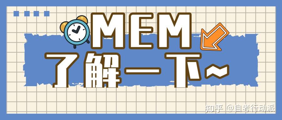 【考研MEM】一文带你全面了解MEM - 知乎