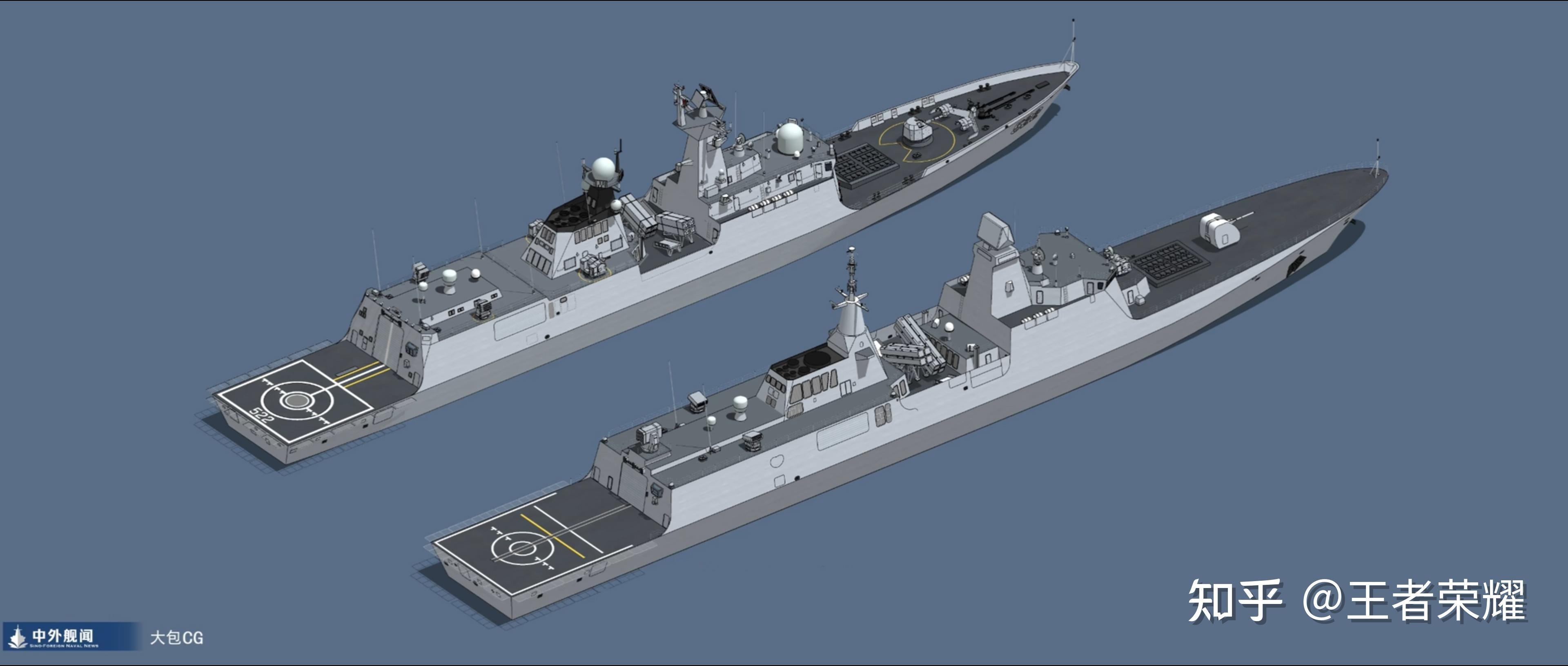浅谈“054B”(057型)型大型隐身导弹护卫舰在人民海军中的定位以及未来的可能发挥的作用！ - 知乎