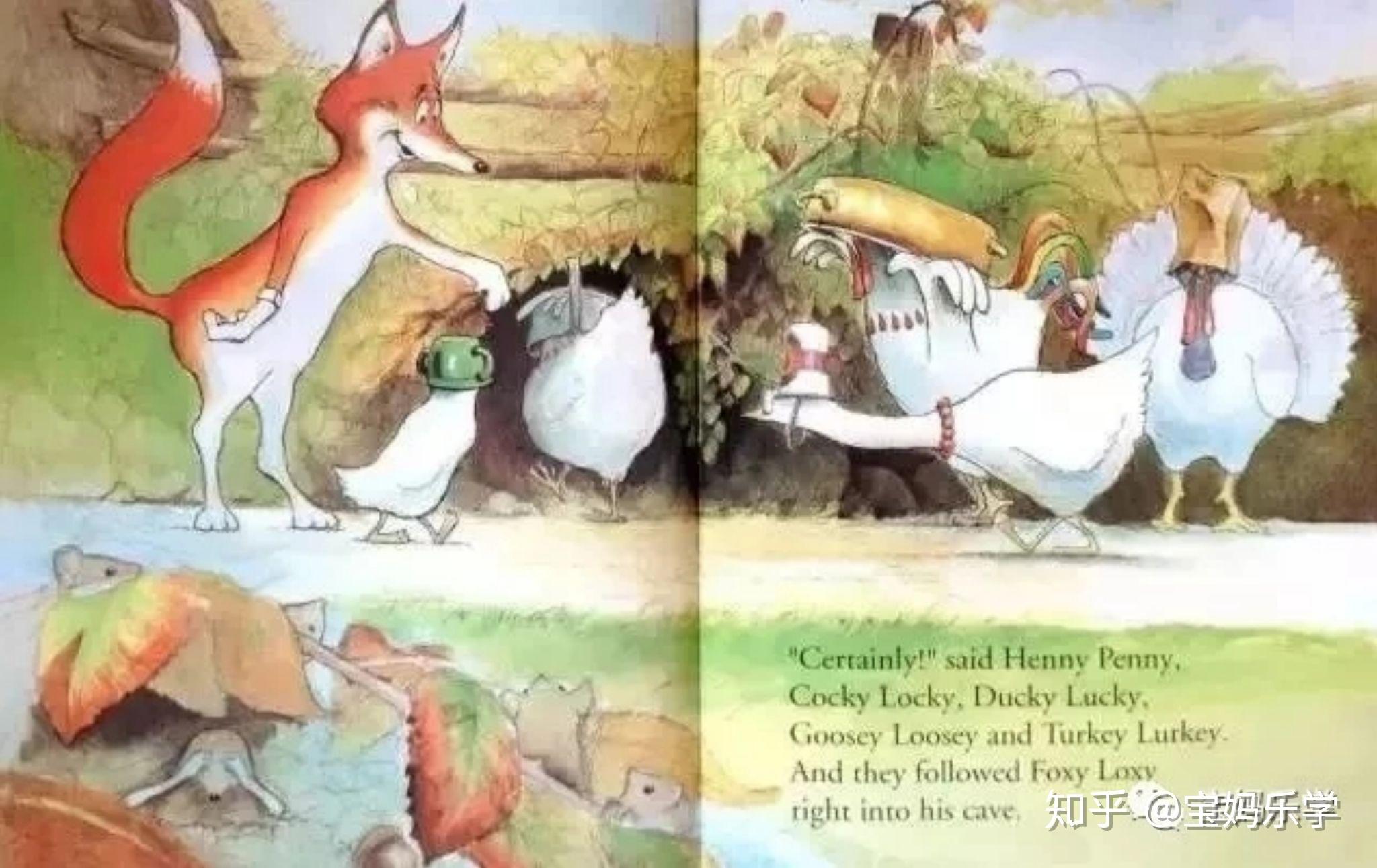 经典英文绘本《Henny Penny 》 母鸡潘妮 - 知乎
