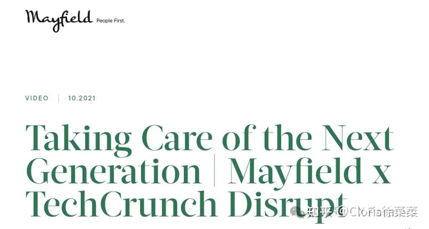 Global VC: 管理超过30亿美元的Mayfield, 持续布局全球华人项目 - 知乎