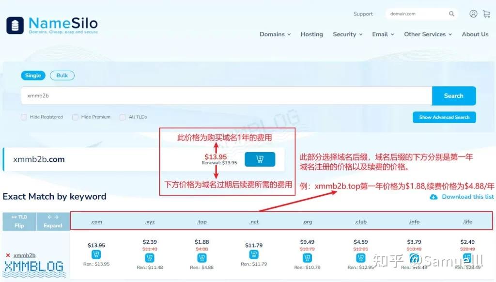 NameSilo域名购买教程（2025年10月更新） - 知乎