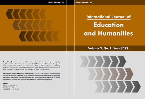 International Journal of Education and Humanities (IJEH) ISSN: 2770 ...