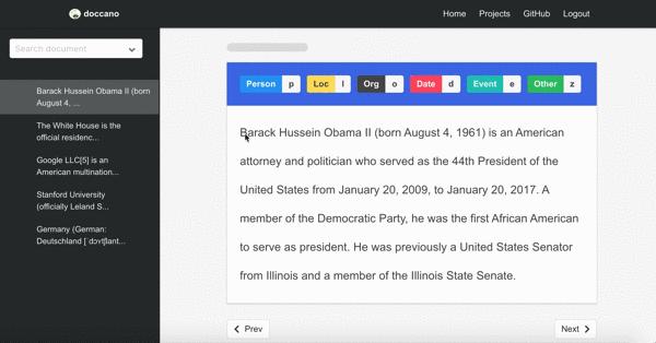 支持多语言的文本标注工具——doccano - 知乎