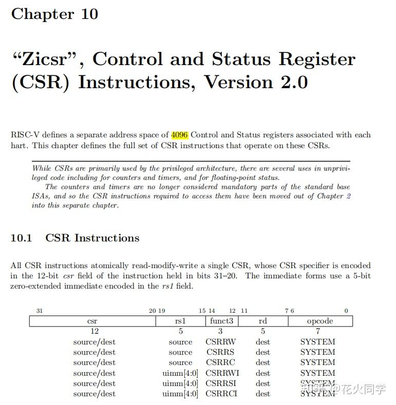 chisel搭个CPU(八)CSR系列指令/ECALL - 知乎