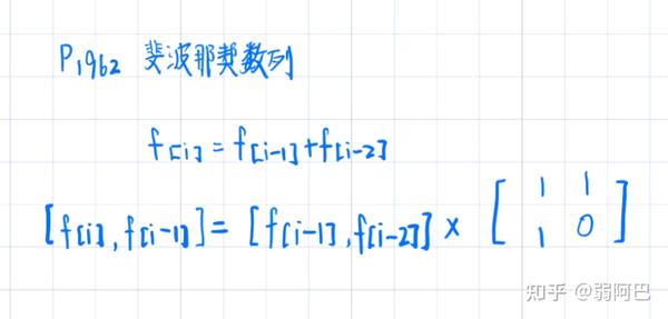 矩阵乘法 Matrix 斐波拉契数列 知乎 