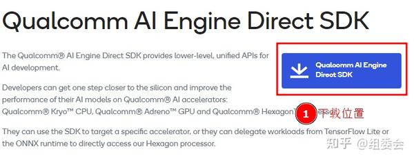 Qualcomm AI Engine Direct SDK（1） 下载 - 知乎