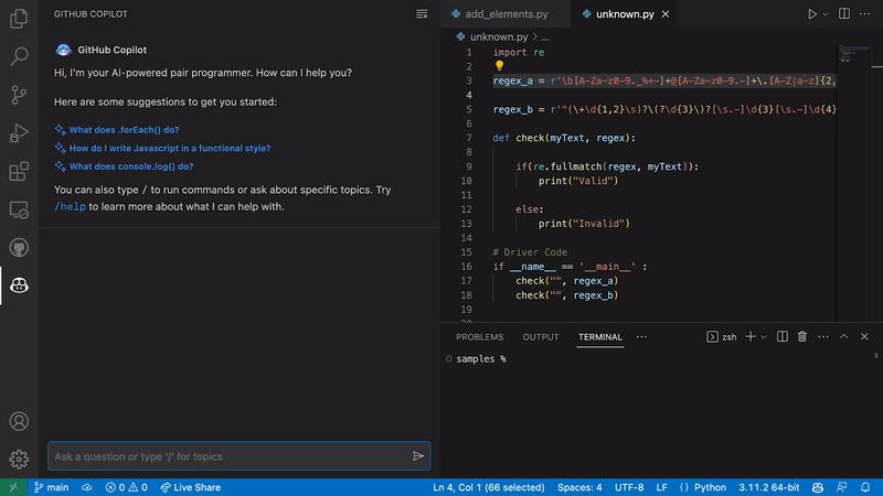 Copilot X 核心功能体验 - 知乎