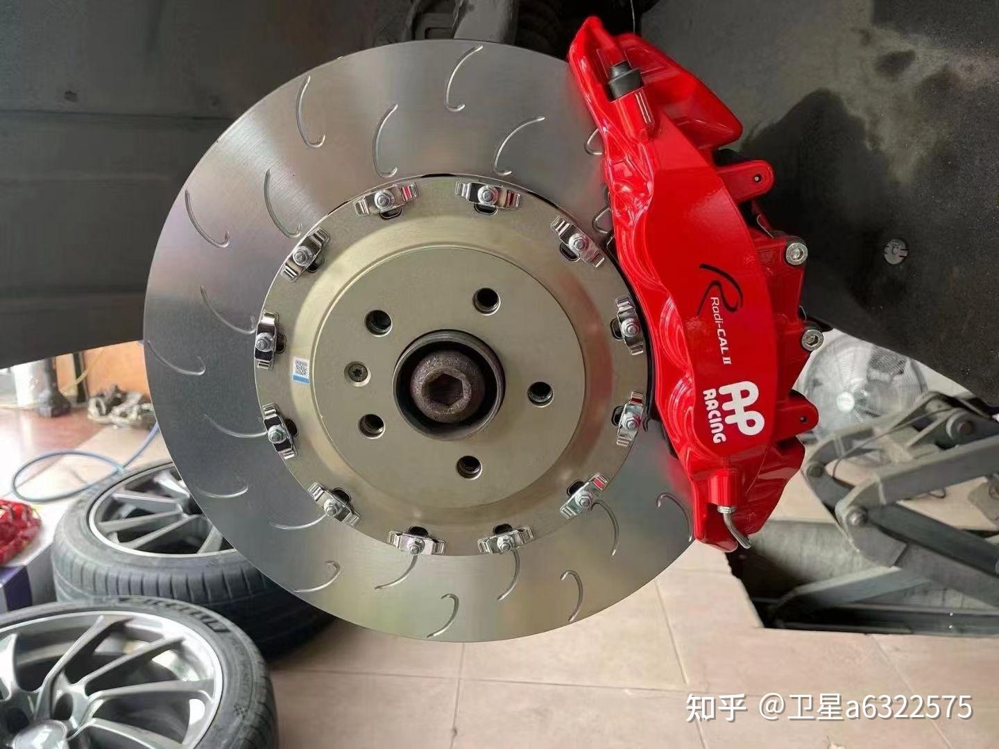 （奥迪A6旅行版刹车改装）AP9560大六活塞卡钳、搭配380鱼钩盘 - 知乎