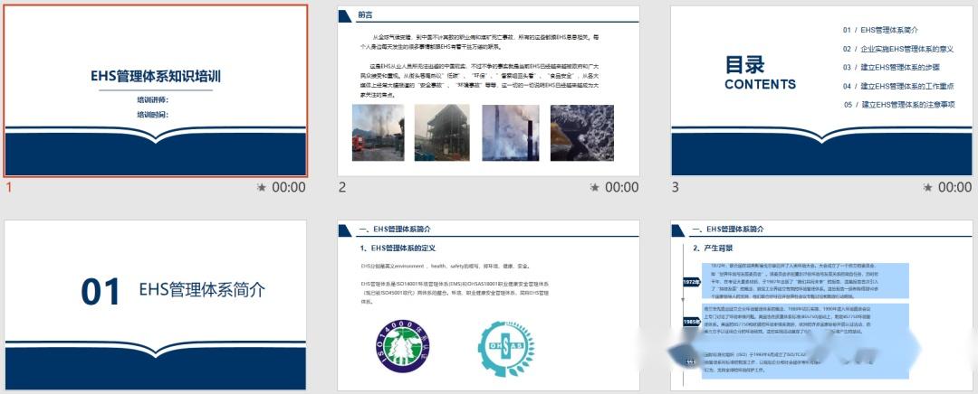 EHS体系建设培训教材PPT文件合集-附下载 - 知乎