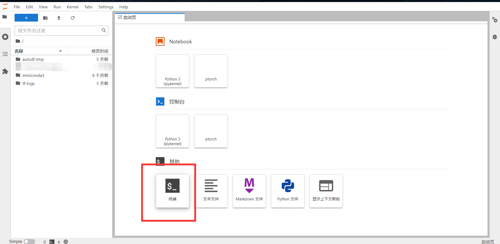 Auto DL算力服务器——利用Jupyter Lab初尝试 - 知乎