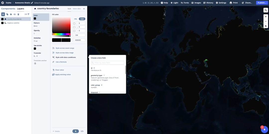 凸显特定区域有妙招！地图可视化之掩膜技术【Mapbox Studio 教程大放送】 - 知乎