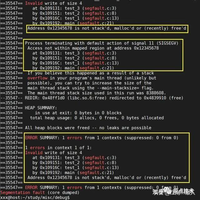 段错误(SegFault)的9种实用调试方法 - 知乎