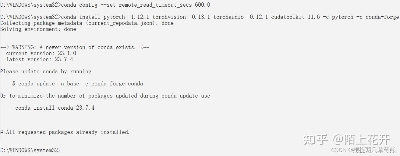 如何用conda安装PyTorch（windows、GPU）最全安装教程（cudatoolkit、python、PyTorch、Anaconda版本对应问题）（完美解决安装CPU而不是GPU的 ...